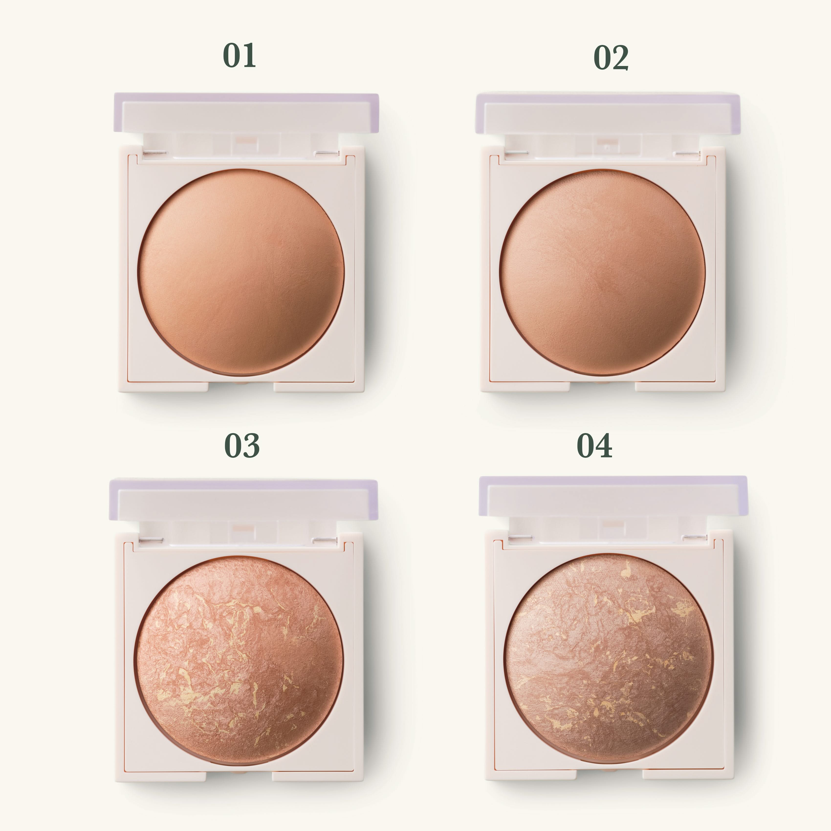 Ecooking Sun Powder 03 | Naturlig solbrun glød | Med glimmer